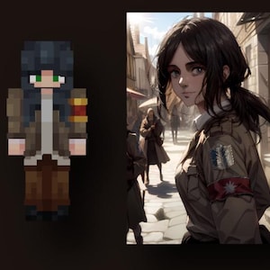 Custom MС Skin From Your Reference Photos / Minecraft Skins ...