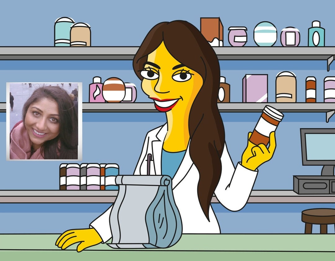 Pharmacy Technician Cartoon