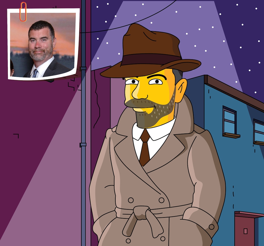 Custom Detective Portrait: Yellow Cartoon Caricature (digital File) - Etsy