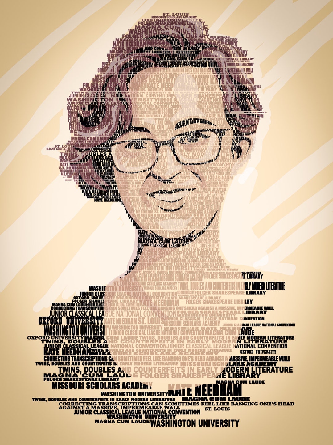 Custom Word Art Portrait From Your Photo, Custom Word Portrait, Text ...