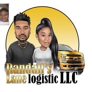 Transportation Logo - Custom Portrait for Your Business Logo / Moving ...
