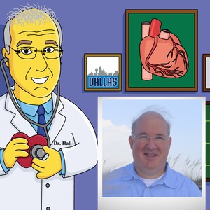 Heart Surgeon Gift - Custom Portrait From Photo as Yellow Cartoon ...