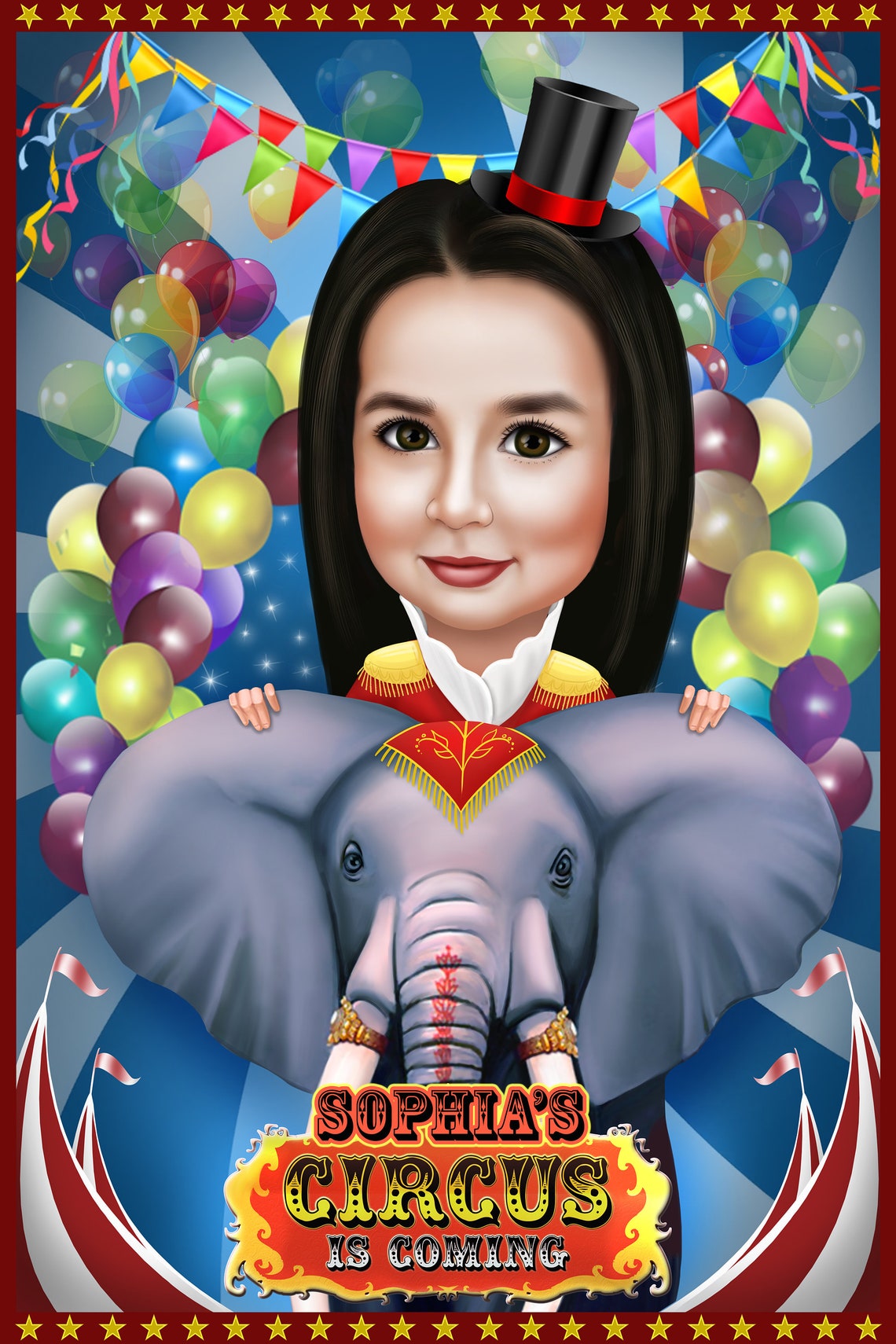 Circus Invitations / Circus Theme / Circus Themed Poster / | Etsy