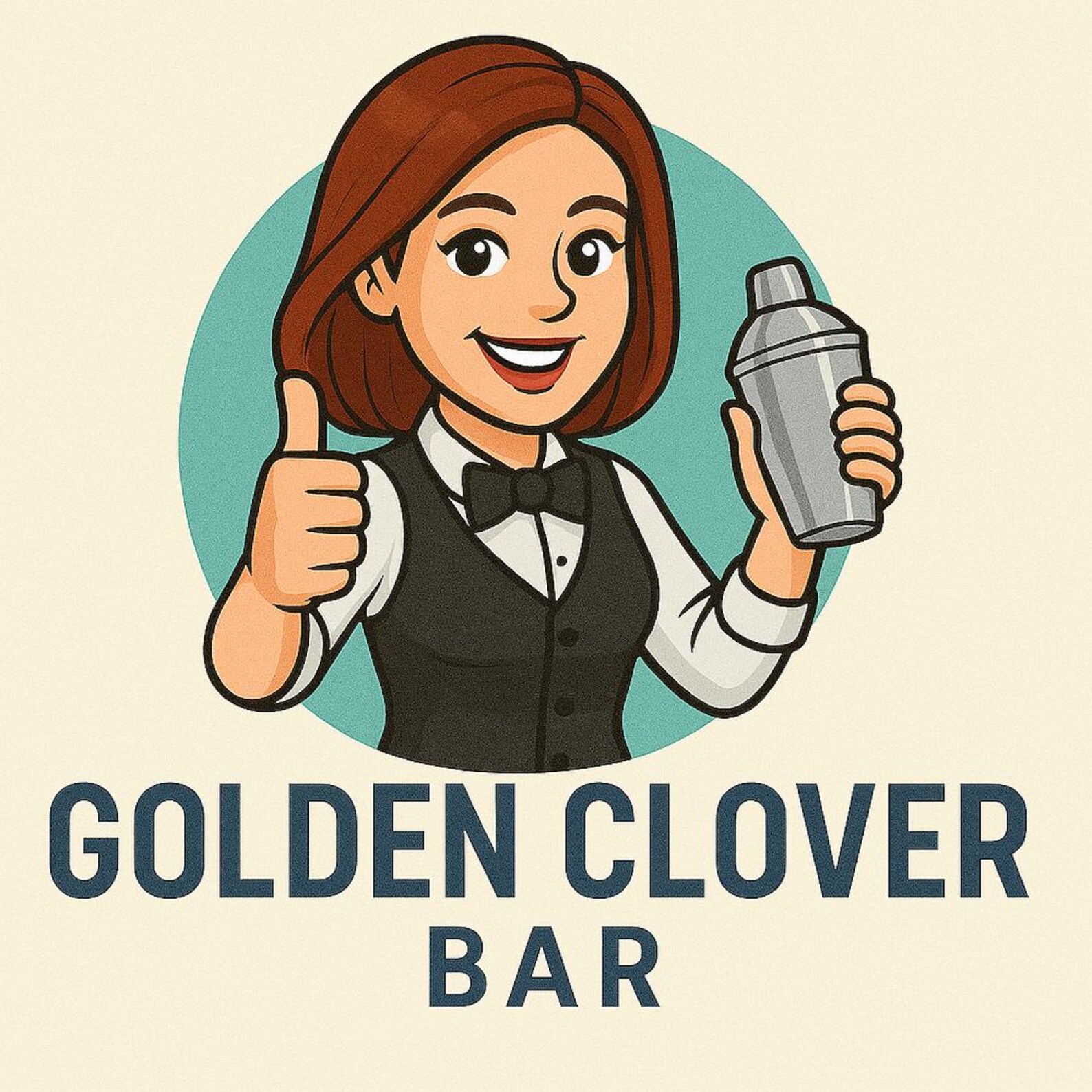 Bartender Logo - Custom Portrait Logo for Your Business, Bartending ...