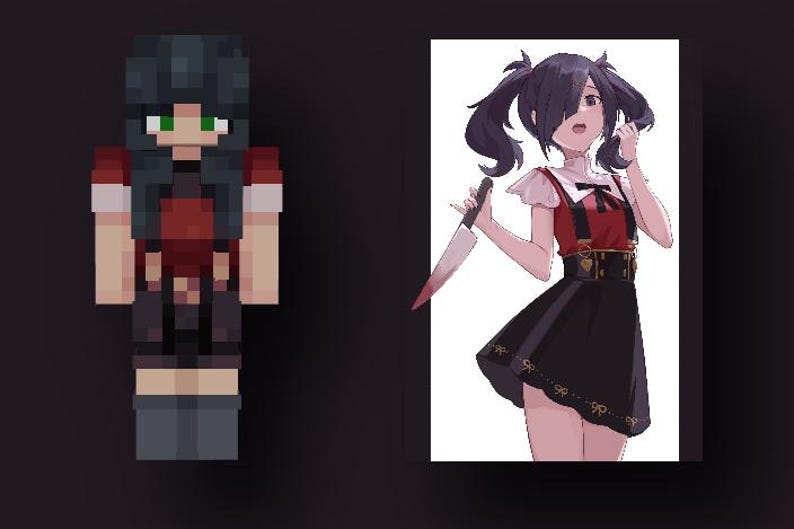 Custom MС Skin From Your Reference Photos / Minecraft Skins ...