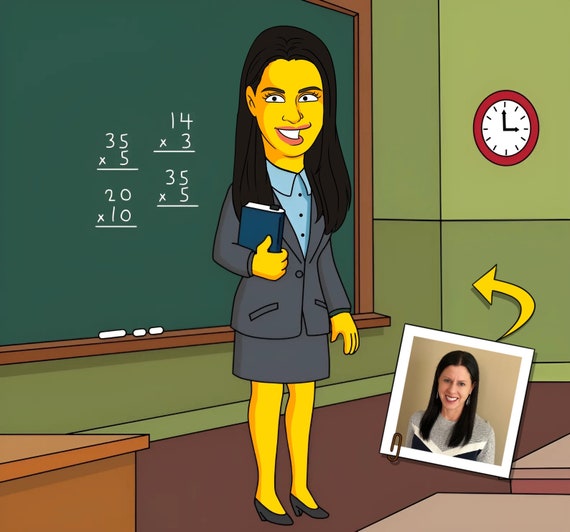 Lustige Lehrer Cartoons Karikatur Vom Foto Lehrer (cju338) ♥