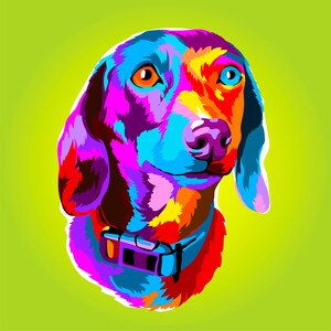 Custom WPAP Pet Portrait / Wedha Pet Portrait / Wpap Art - Etsy