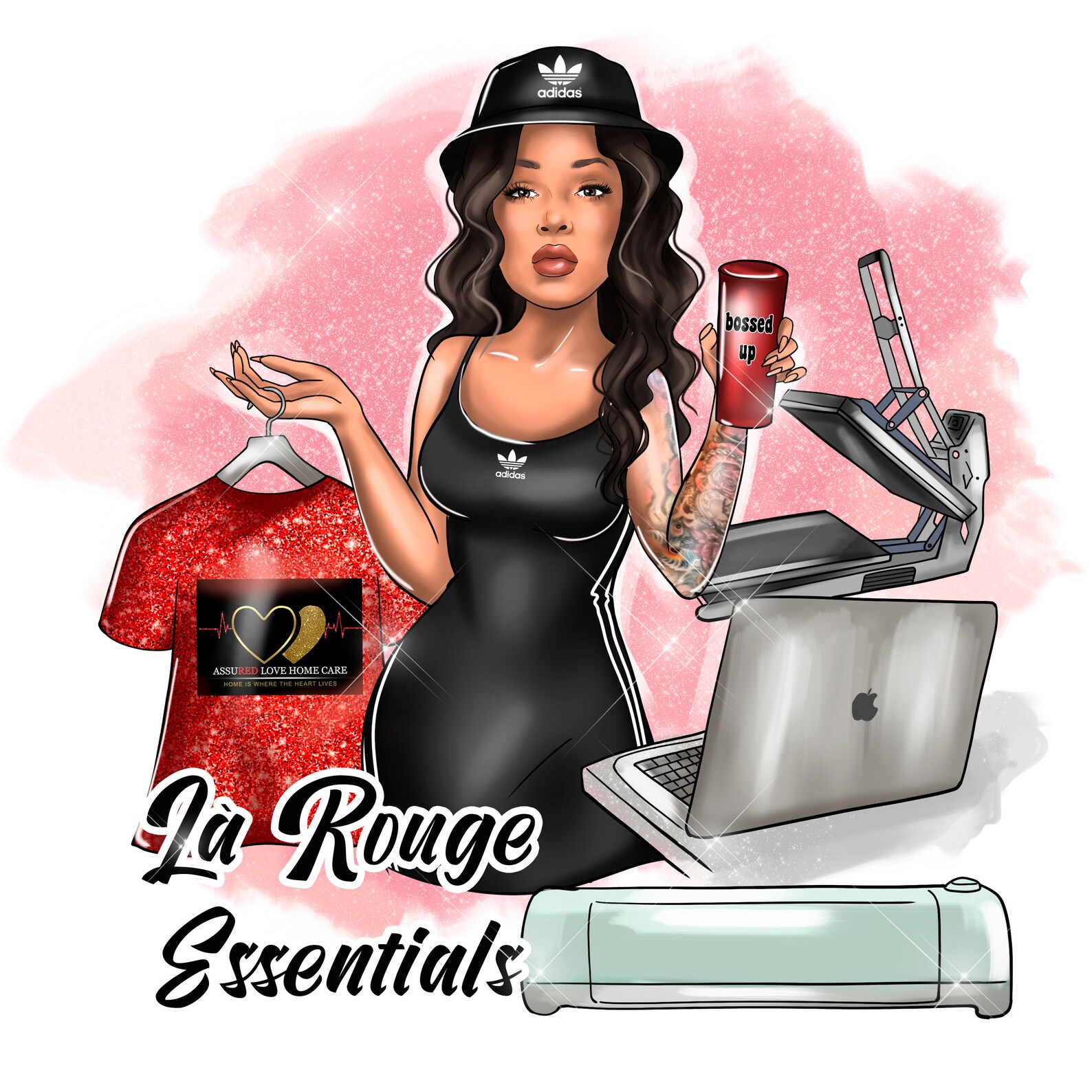 Crafter Logo Design Custom Cartoon Portrait for Your - Etsy