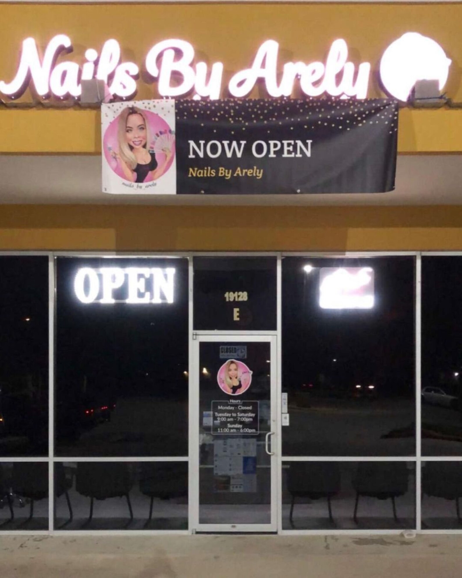 Nail Bar Logo Design - Custom Cartoon Logo Portrait for Your Business ...