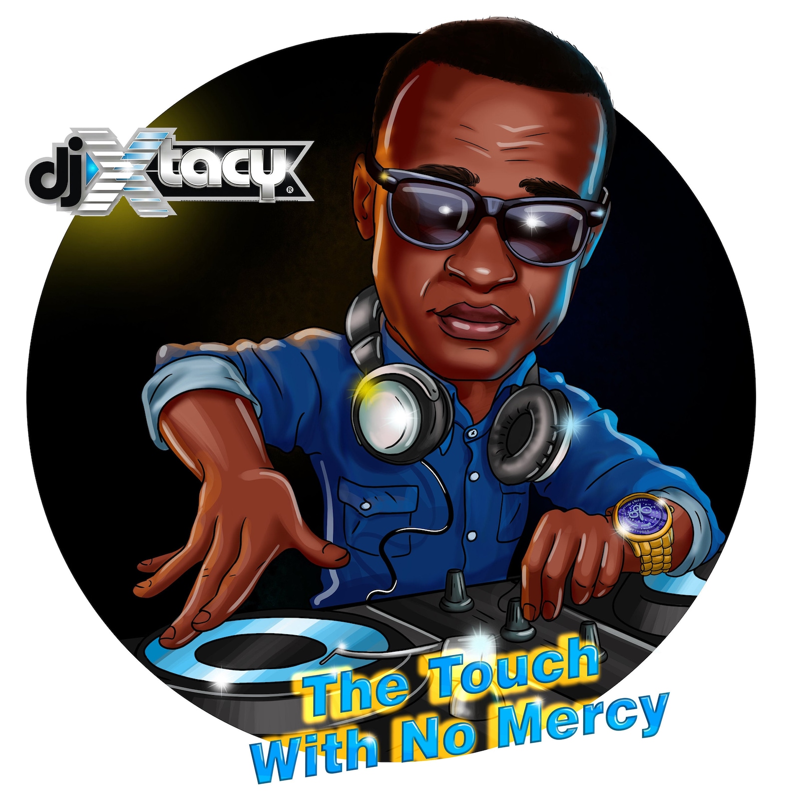 DJ Logo Custom Portrait for Your Business Logo / Deejay Logo / Custom ...