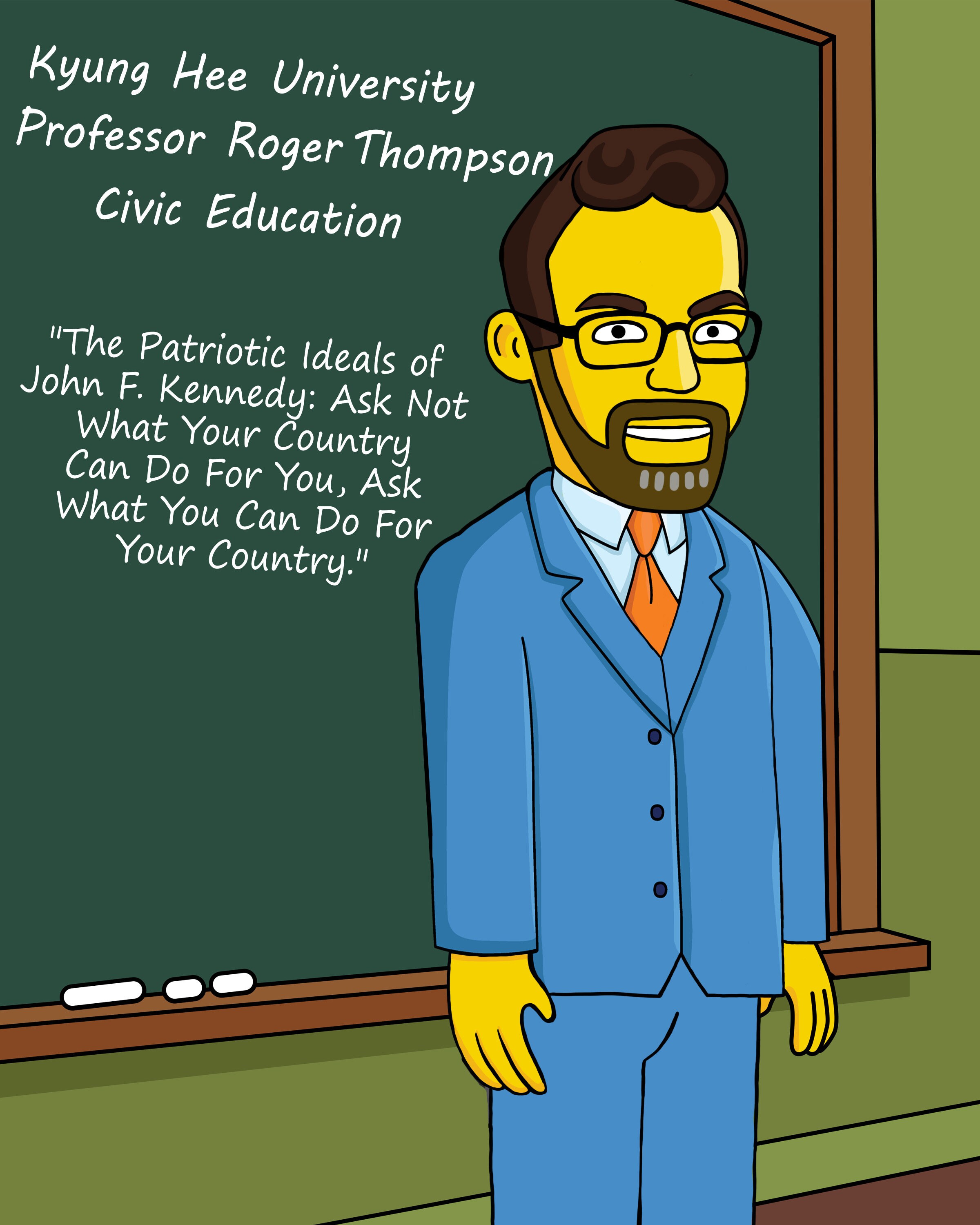 College Professor Cartoon
