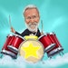 Custom Percussionist Caricature Portrait: Unique Drummer Gift (digital ...