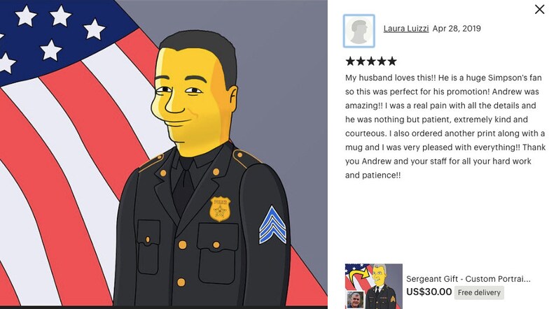 Sergeant Major Gift - Custom Portrait From Photo, Army Sergeant Major ...