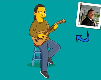 Lute Player Art - Etsy