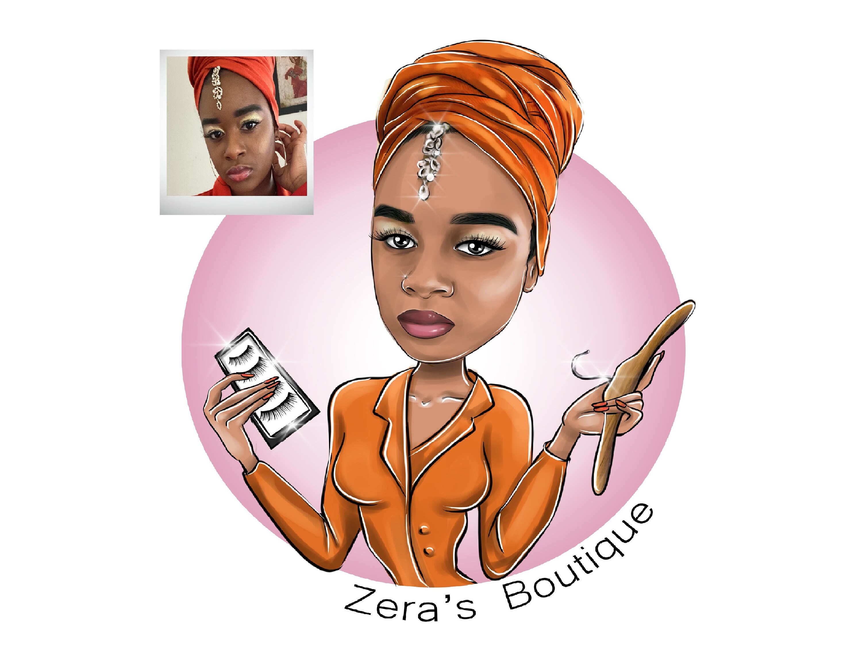 Custom Cartoon Logo, Profile Logo, Custom Portrait Logo, Business ...