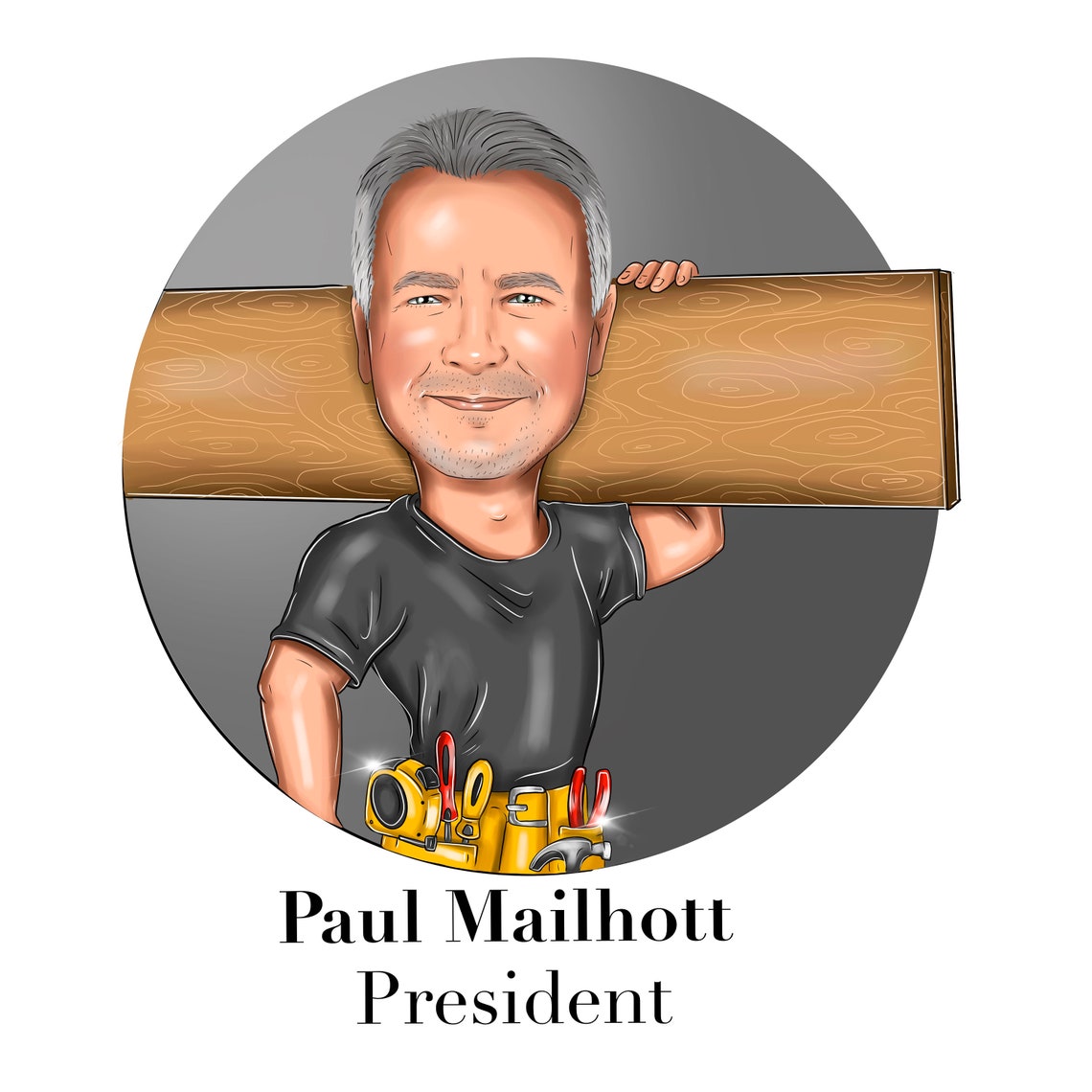 Builder Logo Custom Portrait for Your Business Logo / - Etsy