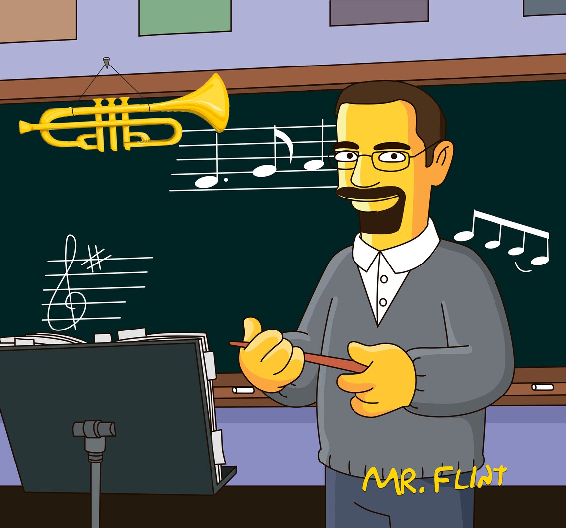 Trumpeter Gift Portrait as Cartoon Character / Cornetist - Etsy