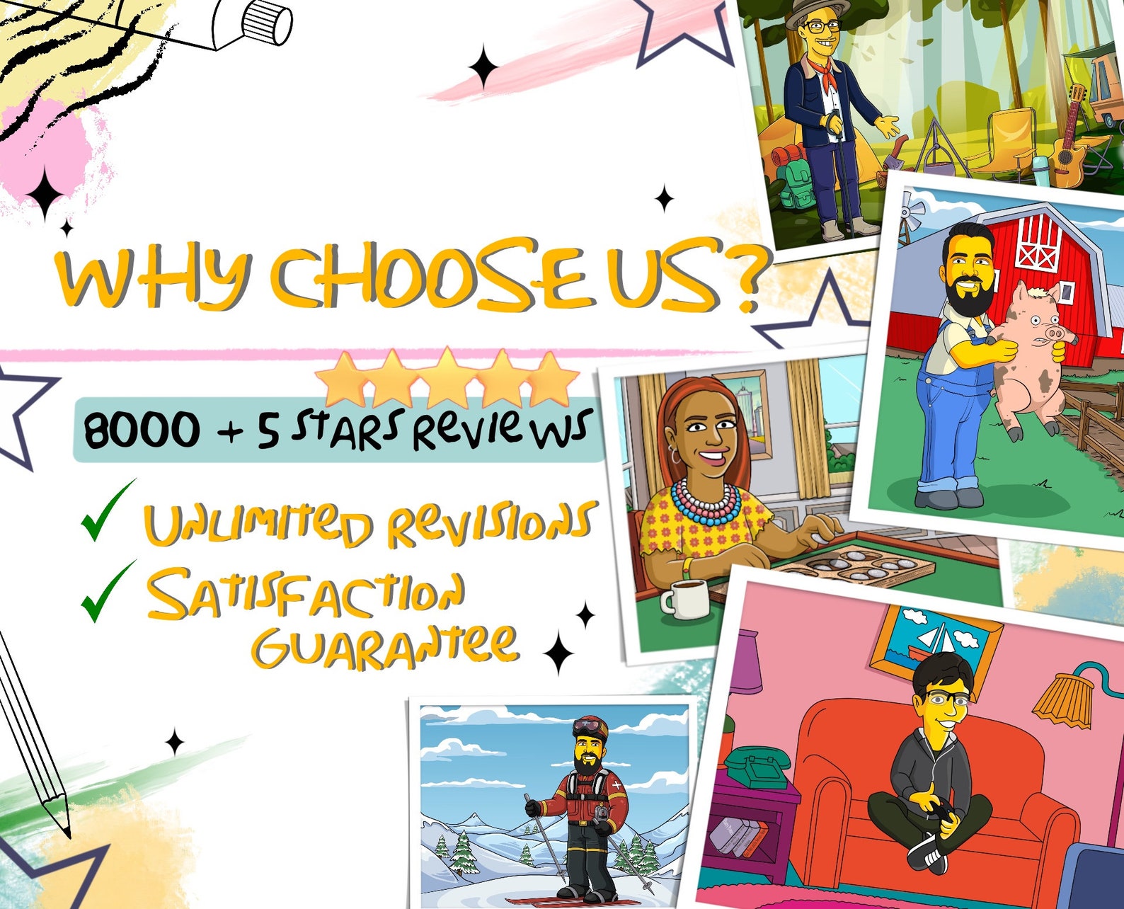 Pool Player Gifts - Custom Cartoon From Photo, Billiards Player Gift ...