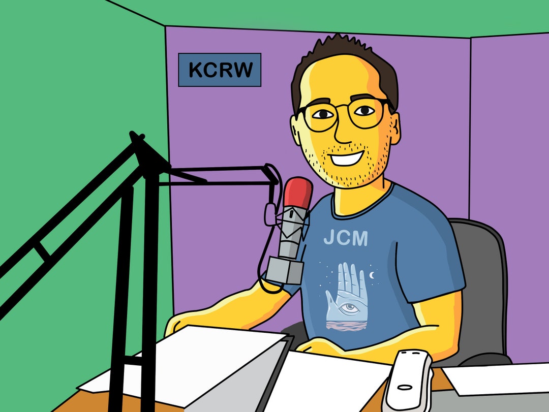 Voice Actor Gift Custom Portrait as Yellow Cartoon Character / Voice ...