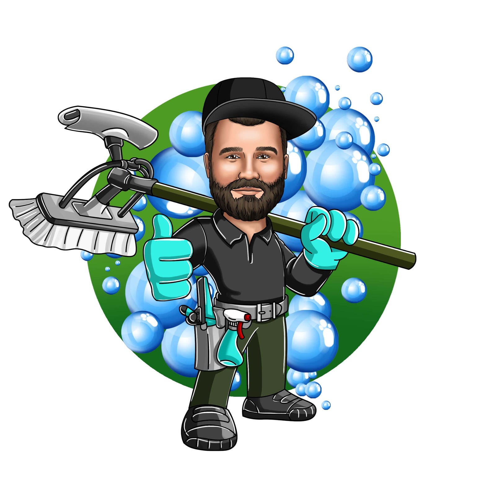 Custom Car Wash Cartoon Logo: Auto Detailing Business Design - Etsy