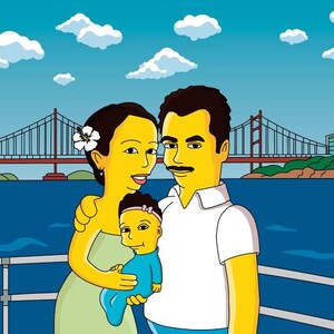 Commission Portrait / Yellow Avatar From Your Photo / Cartoon Avatar ...