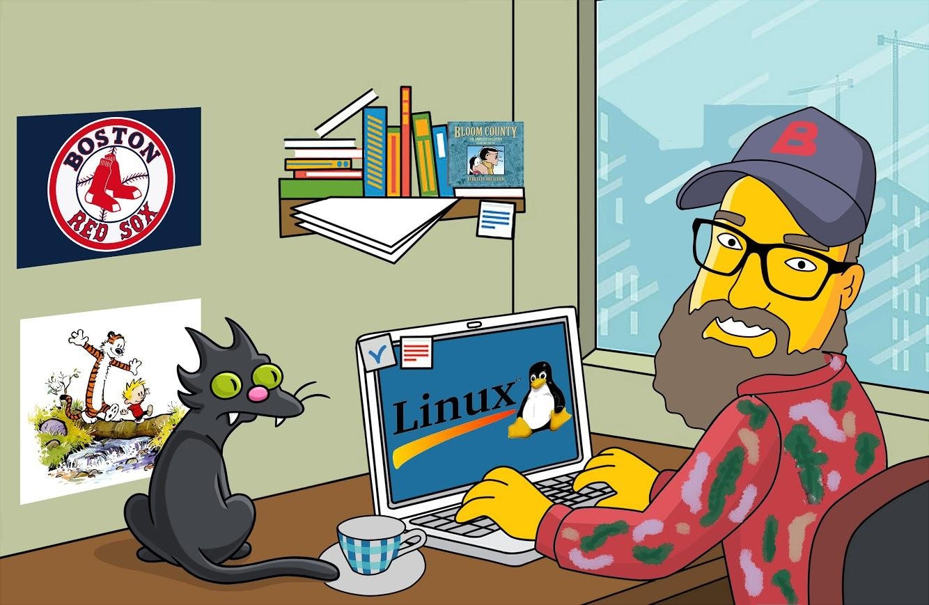 Computer Geek Gift Custom Portrait as Cartoon Character / | Etsy Canada