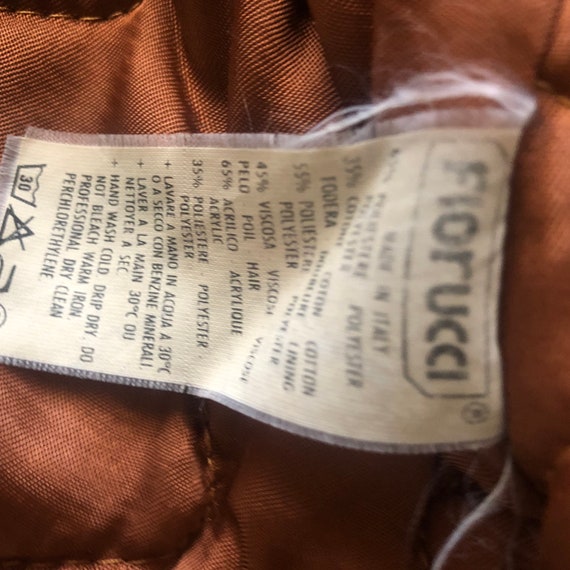 Vintage 1970s 1980s Fiorucci Made in Italy Faux Fur T… - Gem