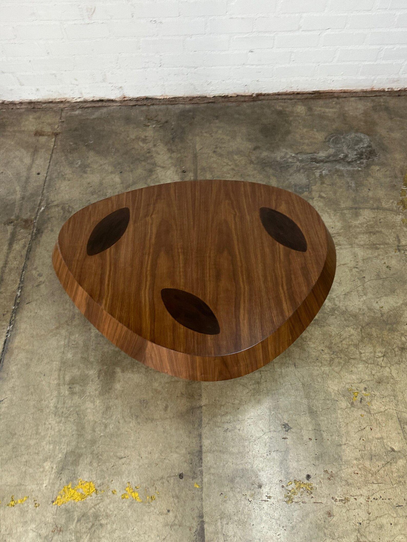 Custom Beveled Walnut Coffee Table - Etsy
