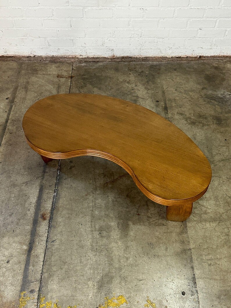 Contemporary Kidney Coffee Table - Etsy