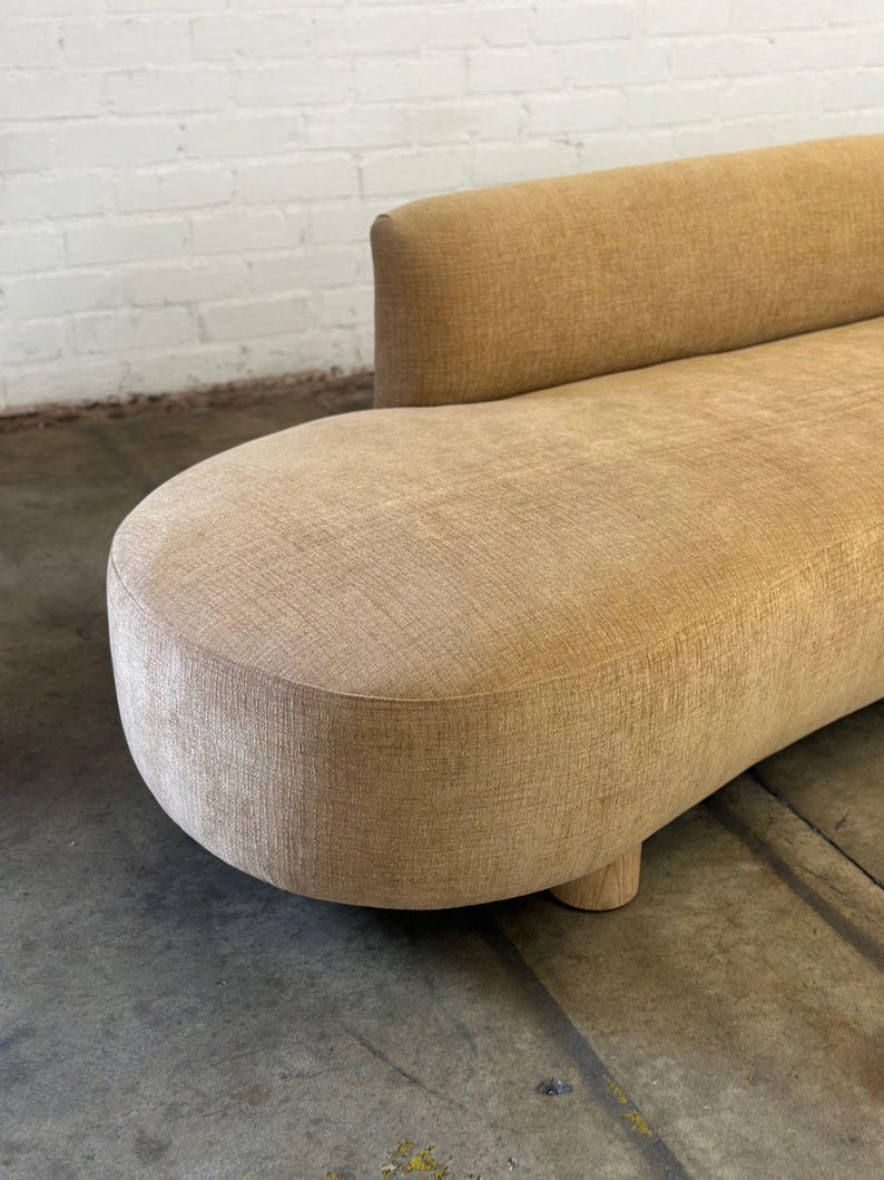 Wave Sofa - Compact Backrest Version - Floor Model - Etsy