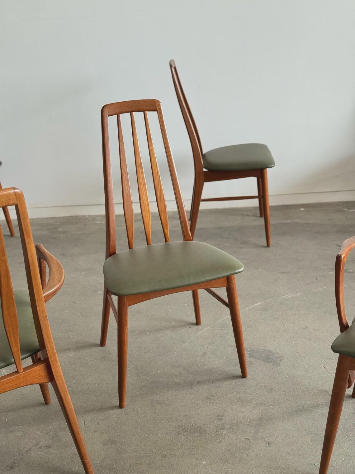 Niels Koefoed Eva Chairs - Set of 6 - Etsy