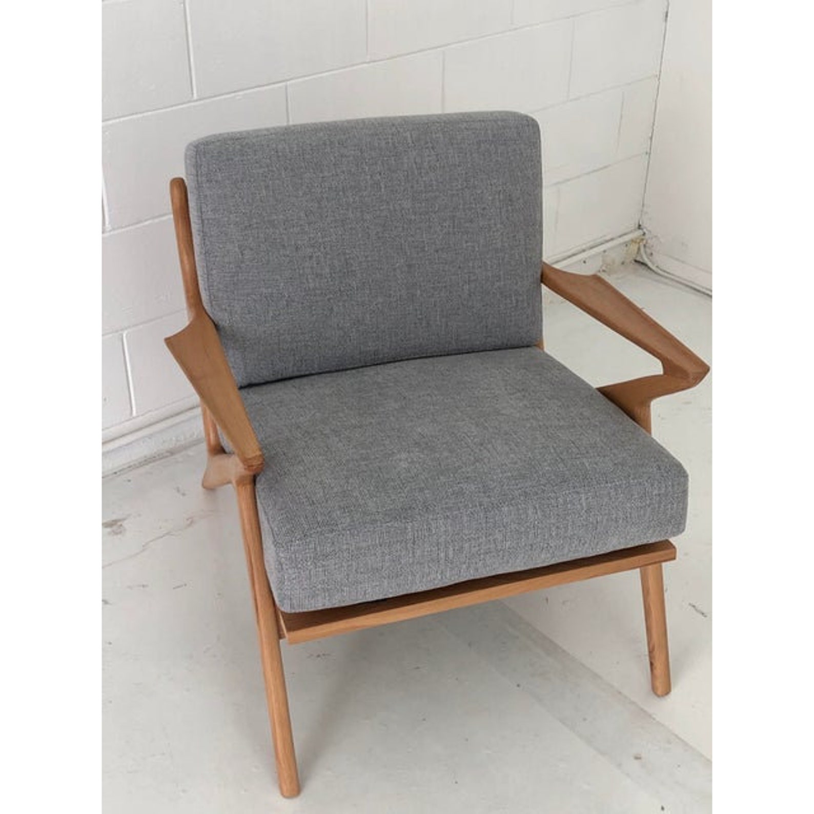 Mid Century Modern Z Chair - Etsy