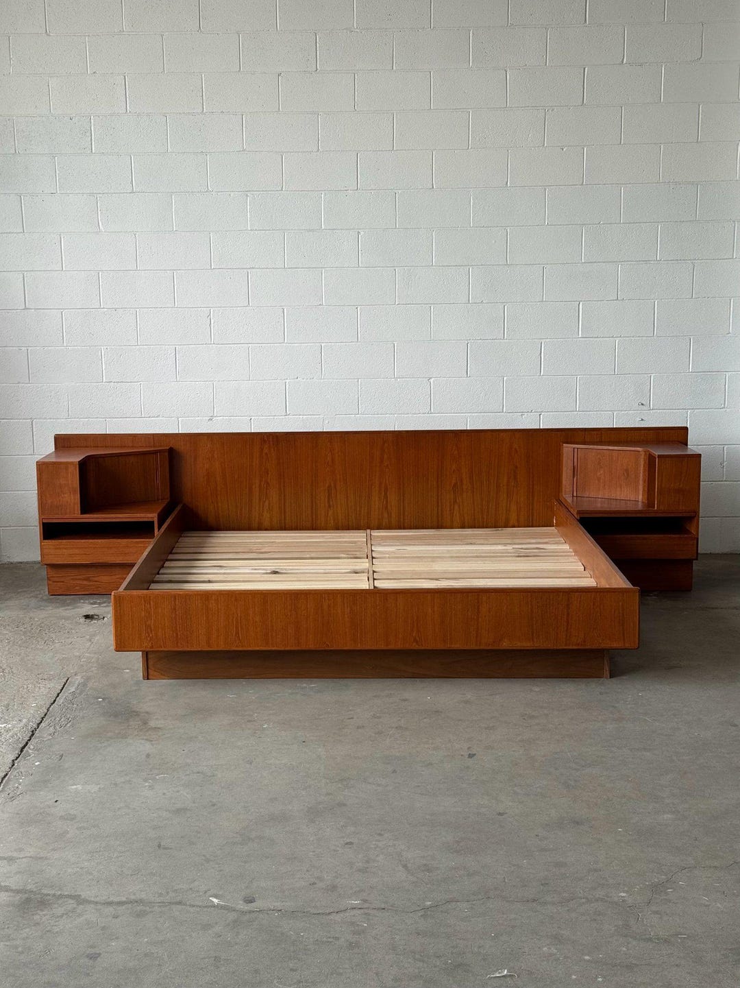 Poul Hundevad Eastern King Platform Bed - Etsy