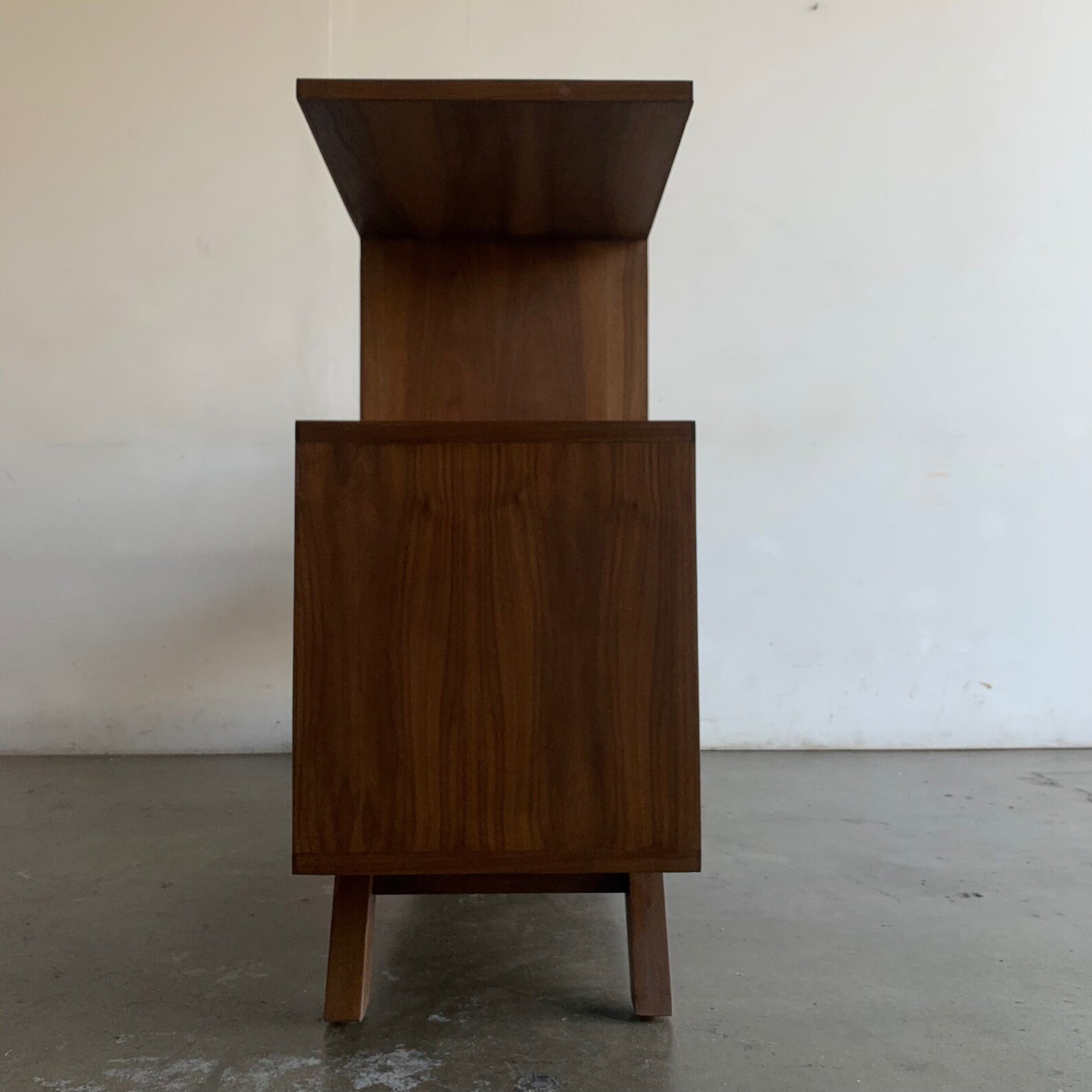 Vintage on Point Two Tier Bookshelf - Etsy