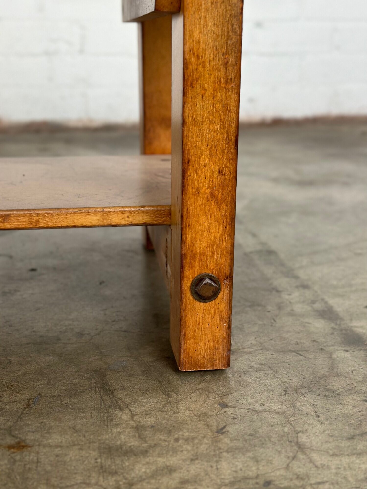 Rustic Low Profile Work Bench Reworked - Etsy