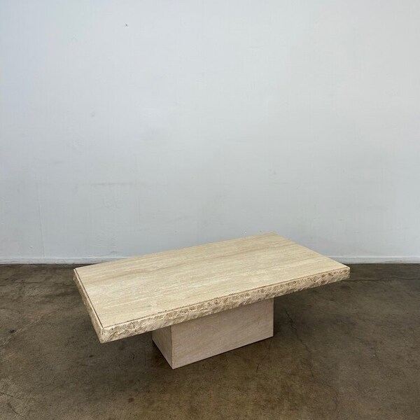 Travertine Coffee Table - Etsy