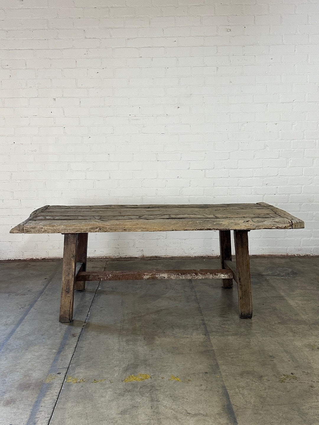 Early Primitive Dining Table - Etsy