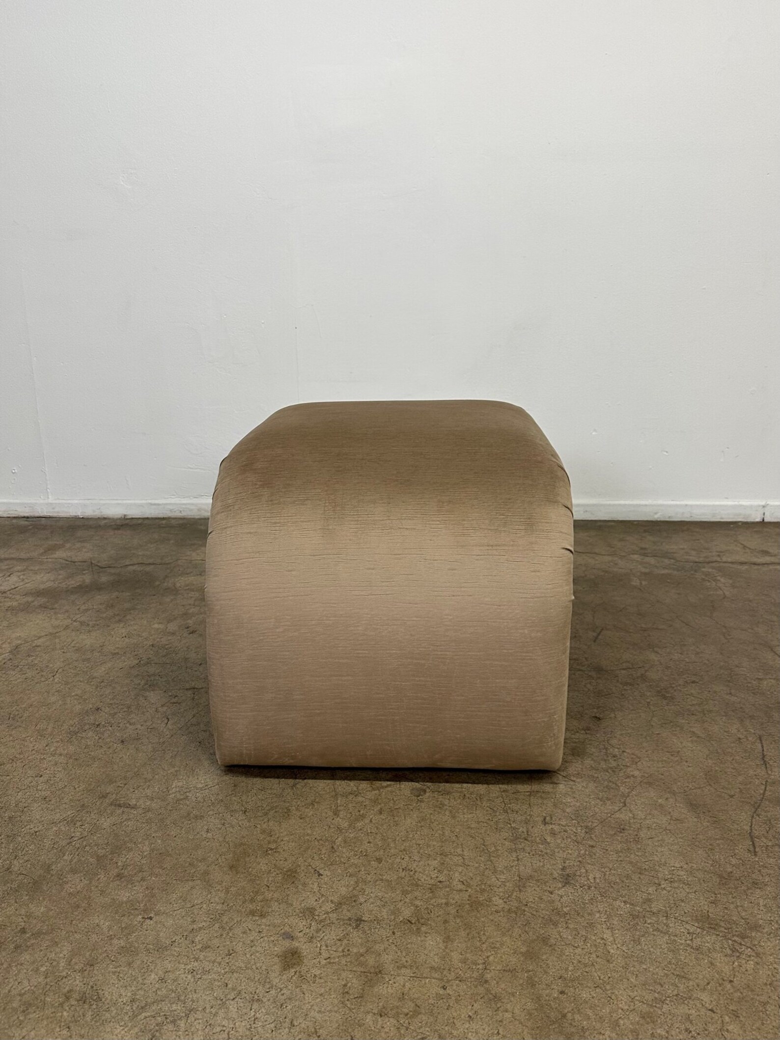 Custom Made Waterfall Stool in Mocha Textured Velvet - Etsy