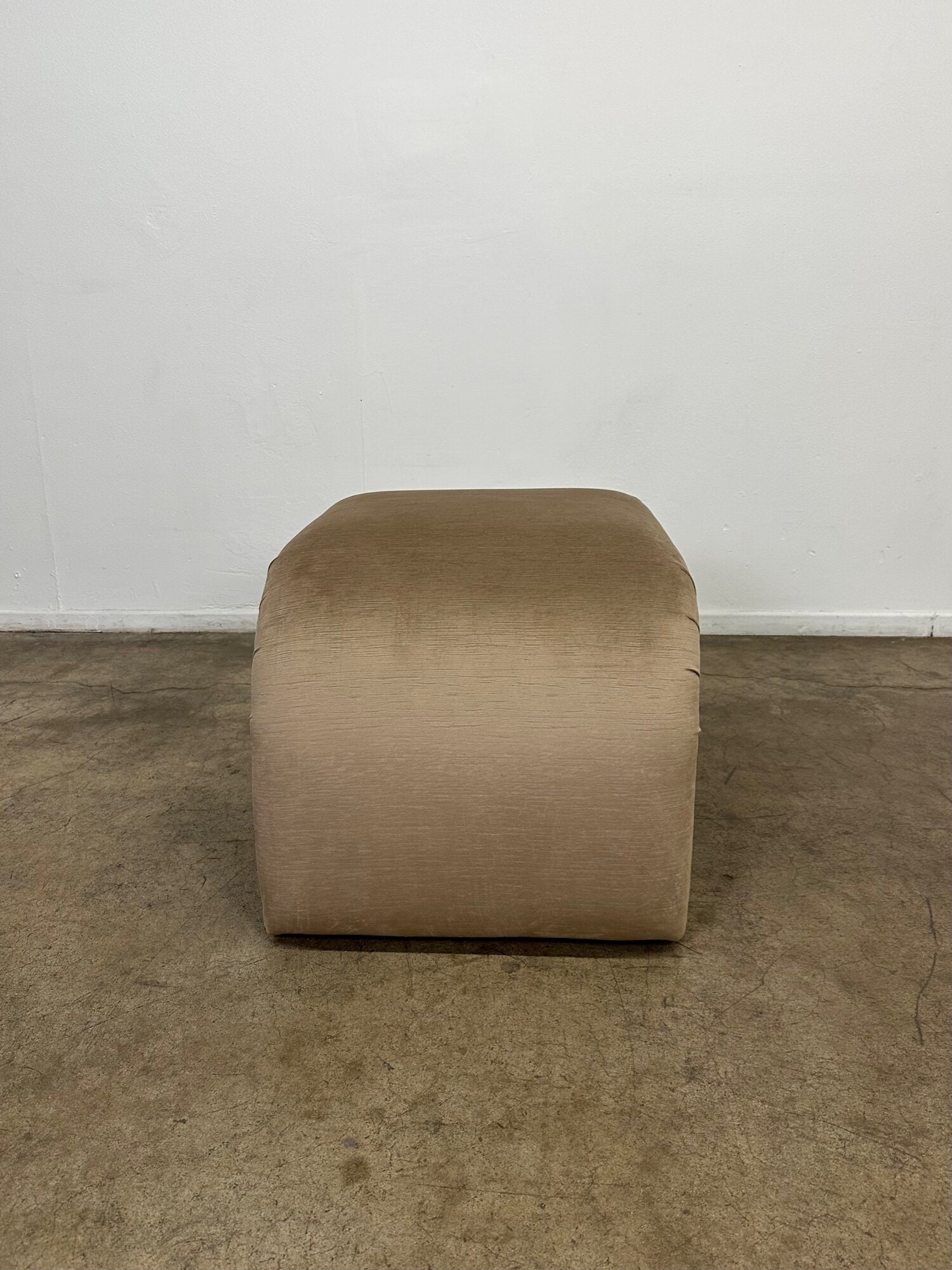 Custom Made Waterfall Stool in Mocha Textured Velvet - Etsy