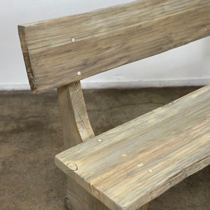 Rustic Solid Oak Benches sold Separately - Etsy