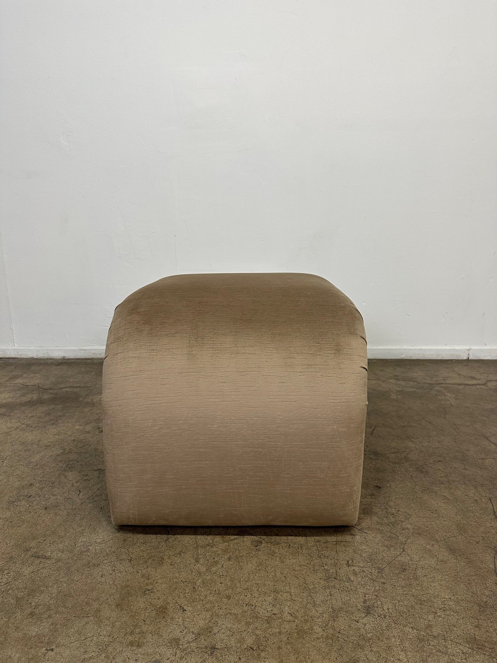 Custom Made Waterfall Stool in Mocha Textured Velvet - Etsy