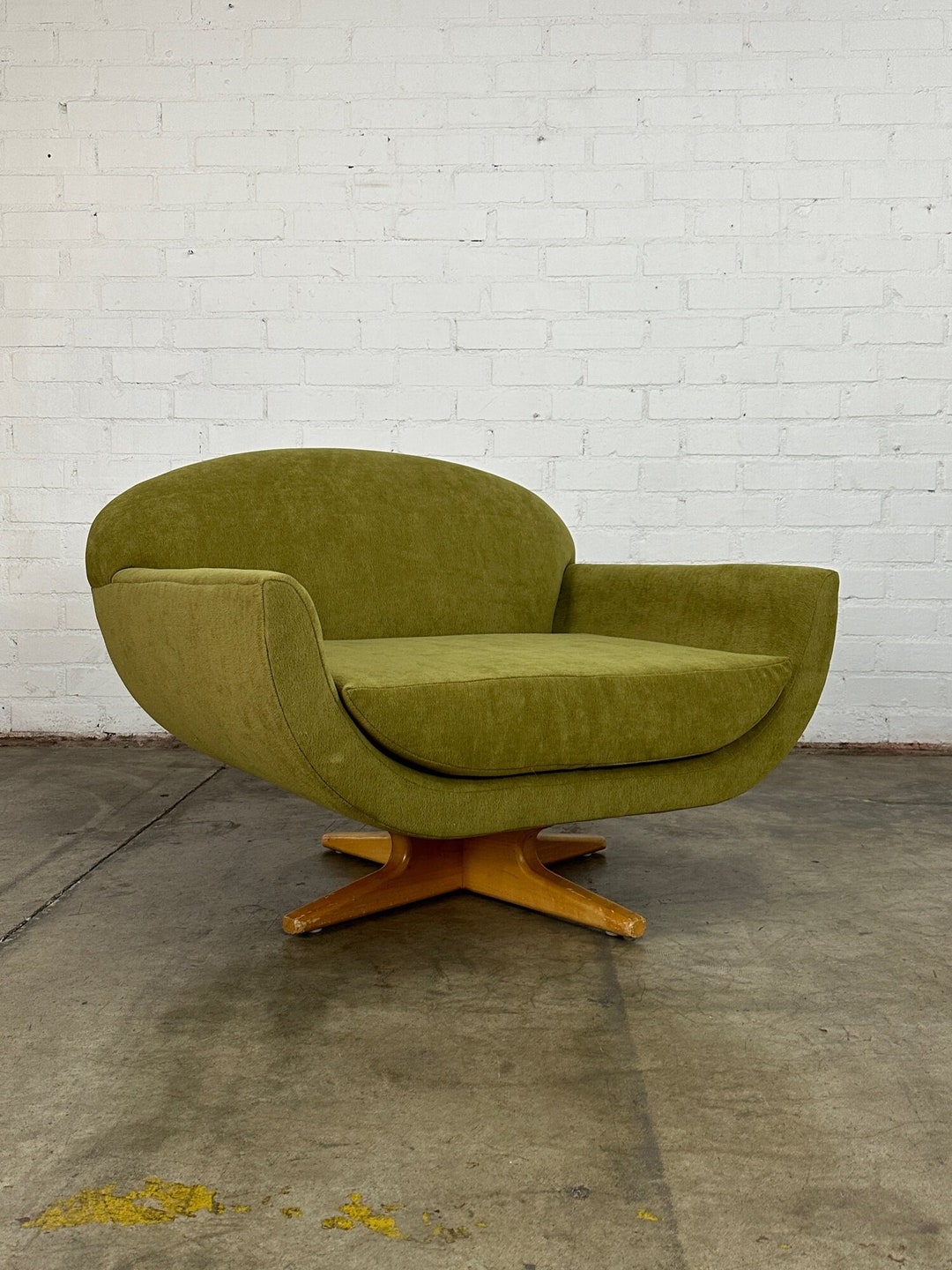 Canoe Swivel Chair by in House Furniture - Etsy