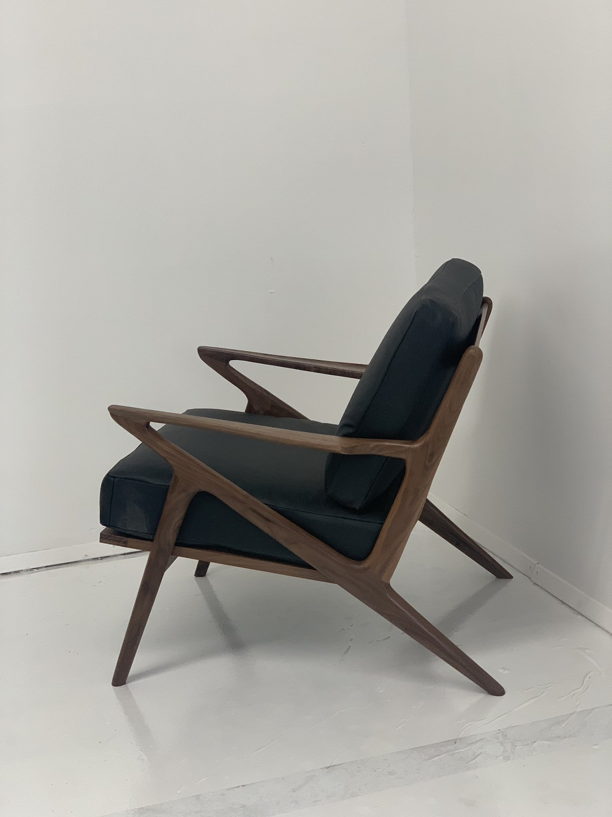Contemporary Walnut Z Chair Hand Crafted - Etsy