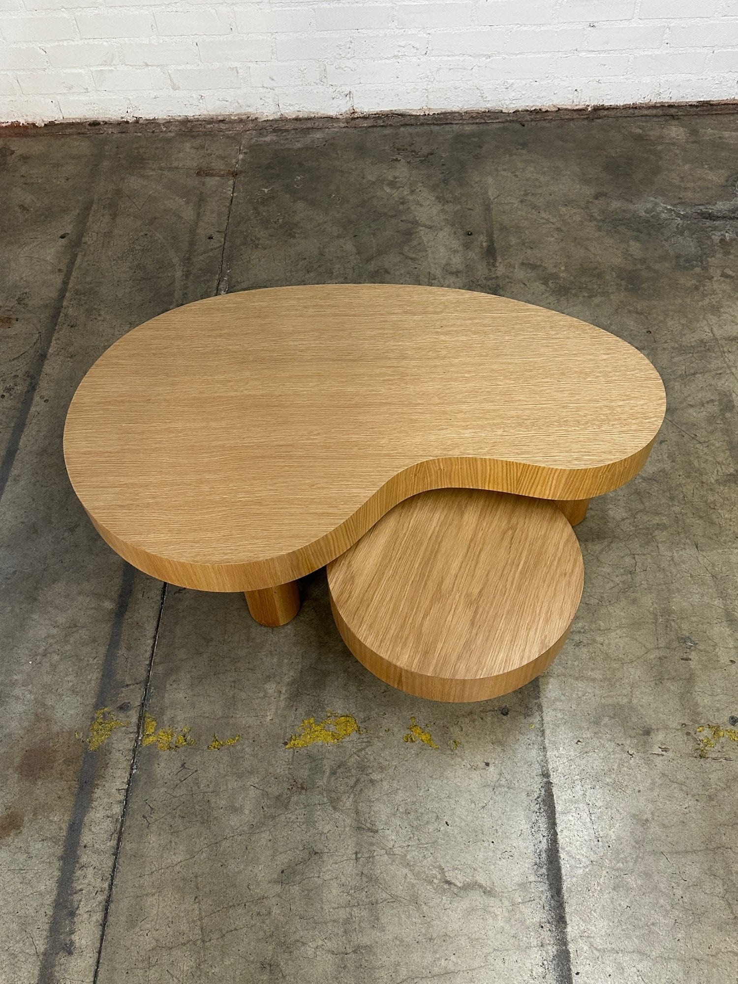 Made to Order- XL Version Two Tiered Kidney Coffee Table Set - Etsy