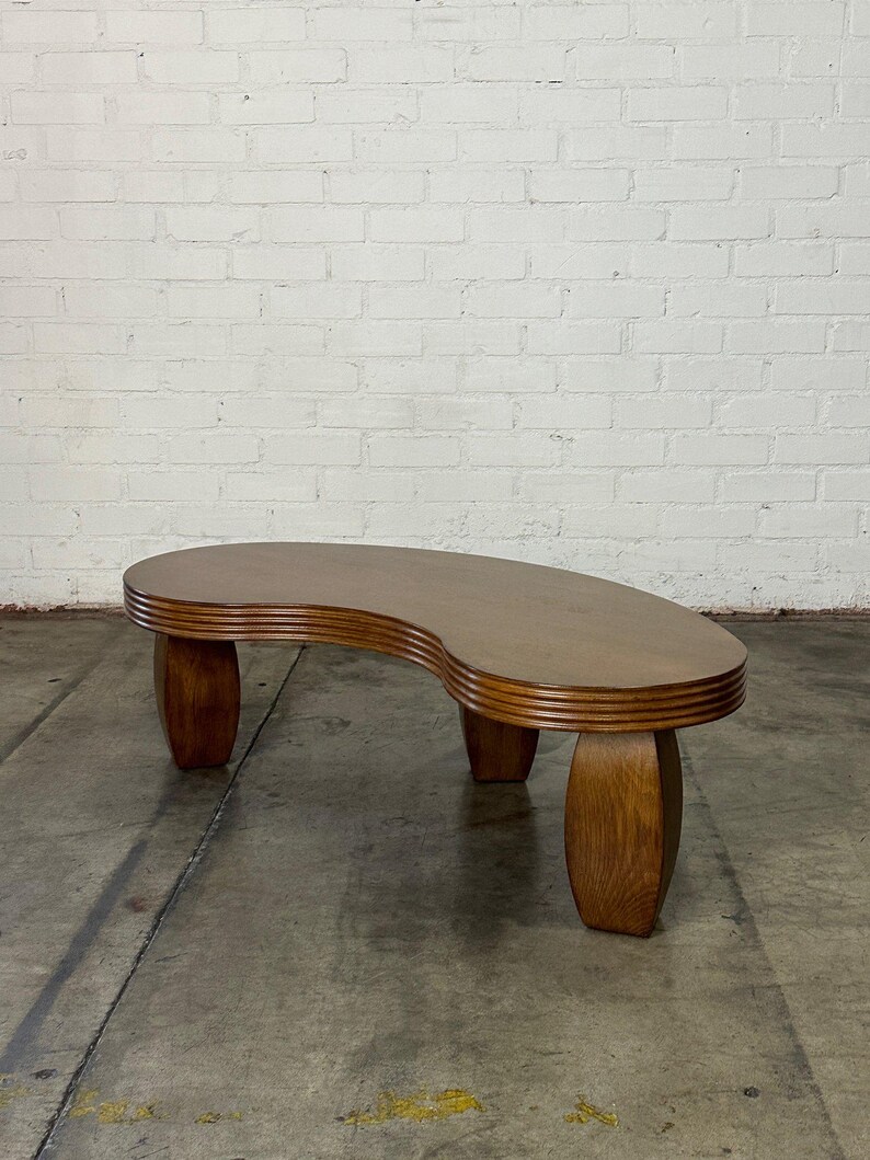 Contemporary Kidney Coffee Table - Etsy