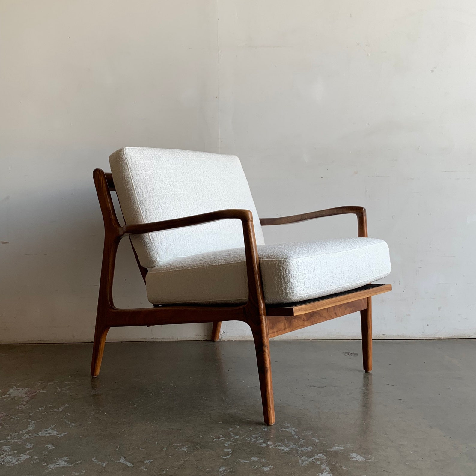 Mid Century Larson Style Lounge Chair - Etsy