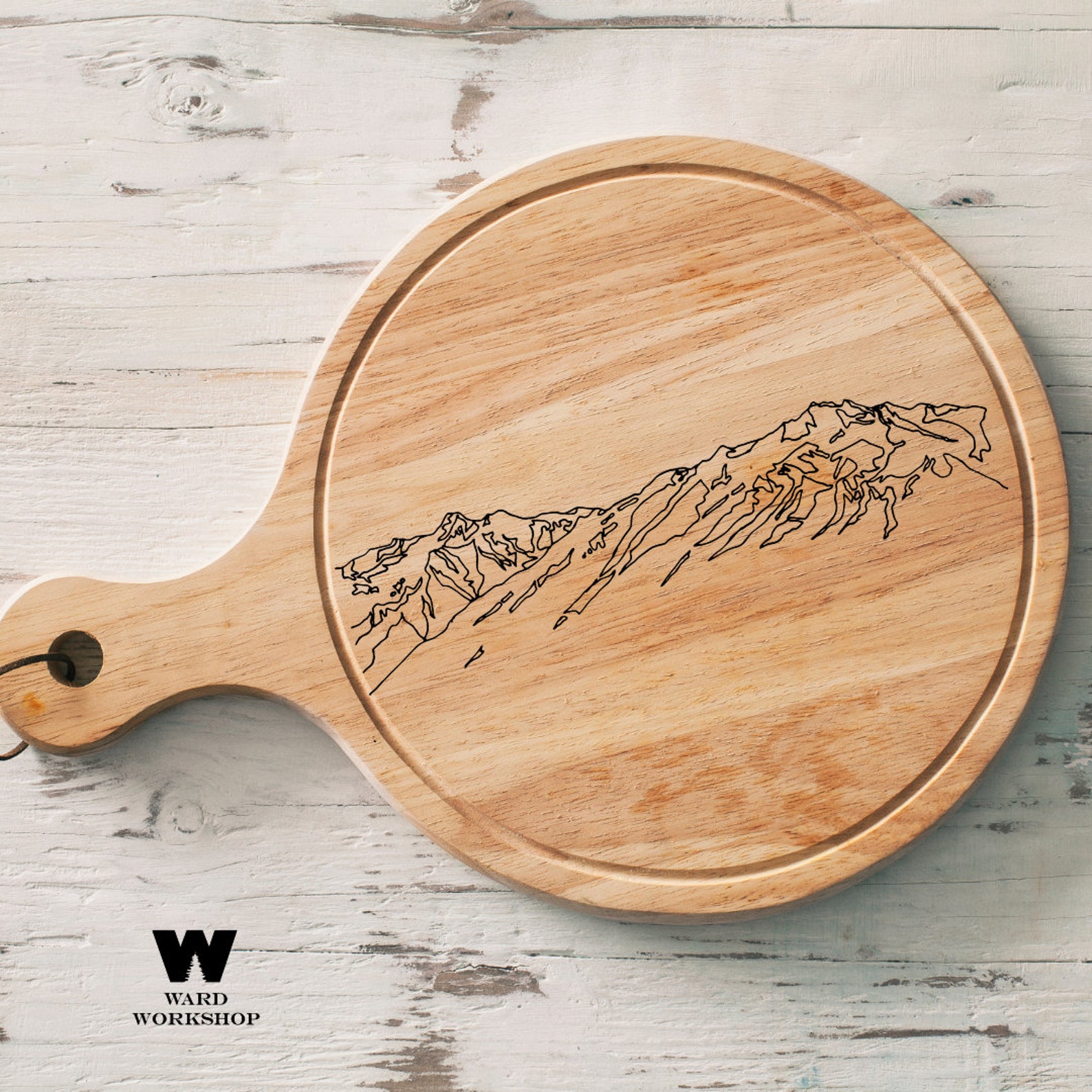 Wasatch Mountain Range SLC Line Clip Art Vector, Salt Lake City Utah ...