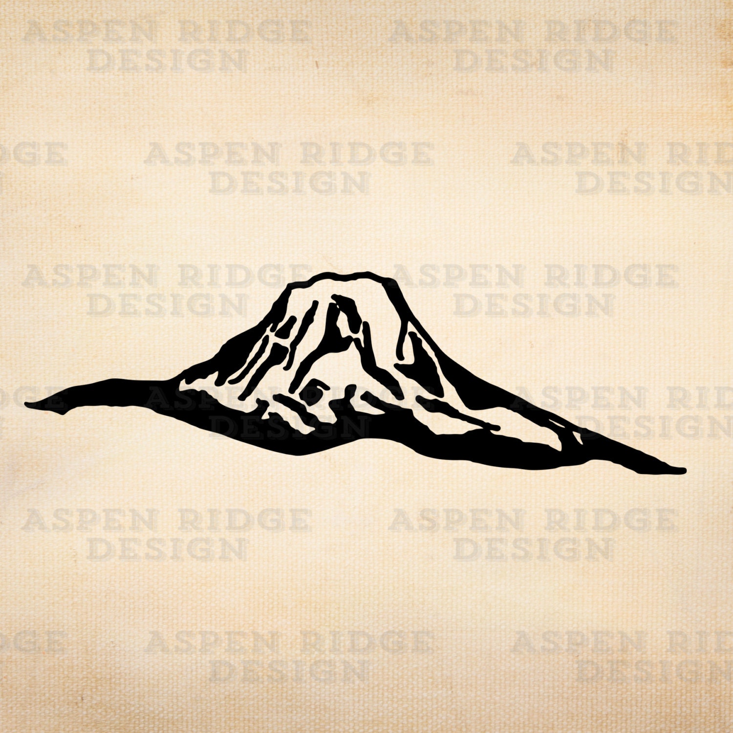 Mount Adams Svg | Washington Mountain | Wilderness Clip Art Vector for ...
