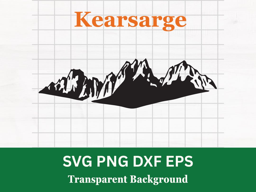 Kearsarge Pinnacles California Svg | Eastern Sierra Nevada Mountain ...