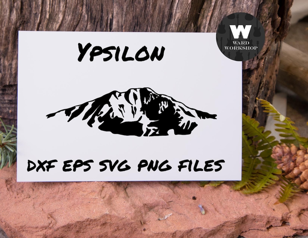 Ypsilon Rocky Mountain National Park Colorado | Mtn Outline Clip Art ...